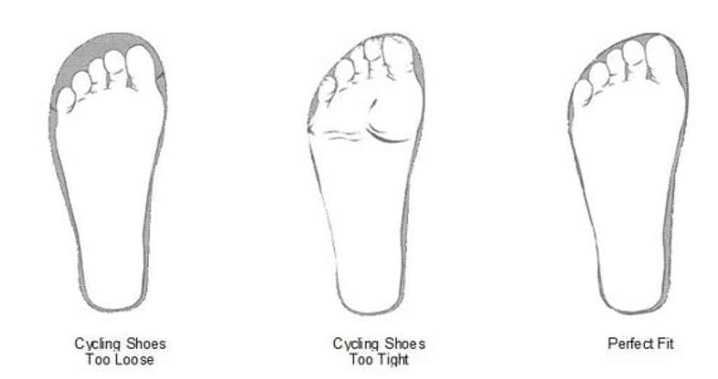 Shimano Cycling Shoes Size Chart (for both Men & Women)